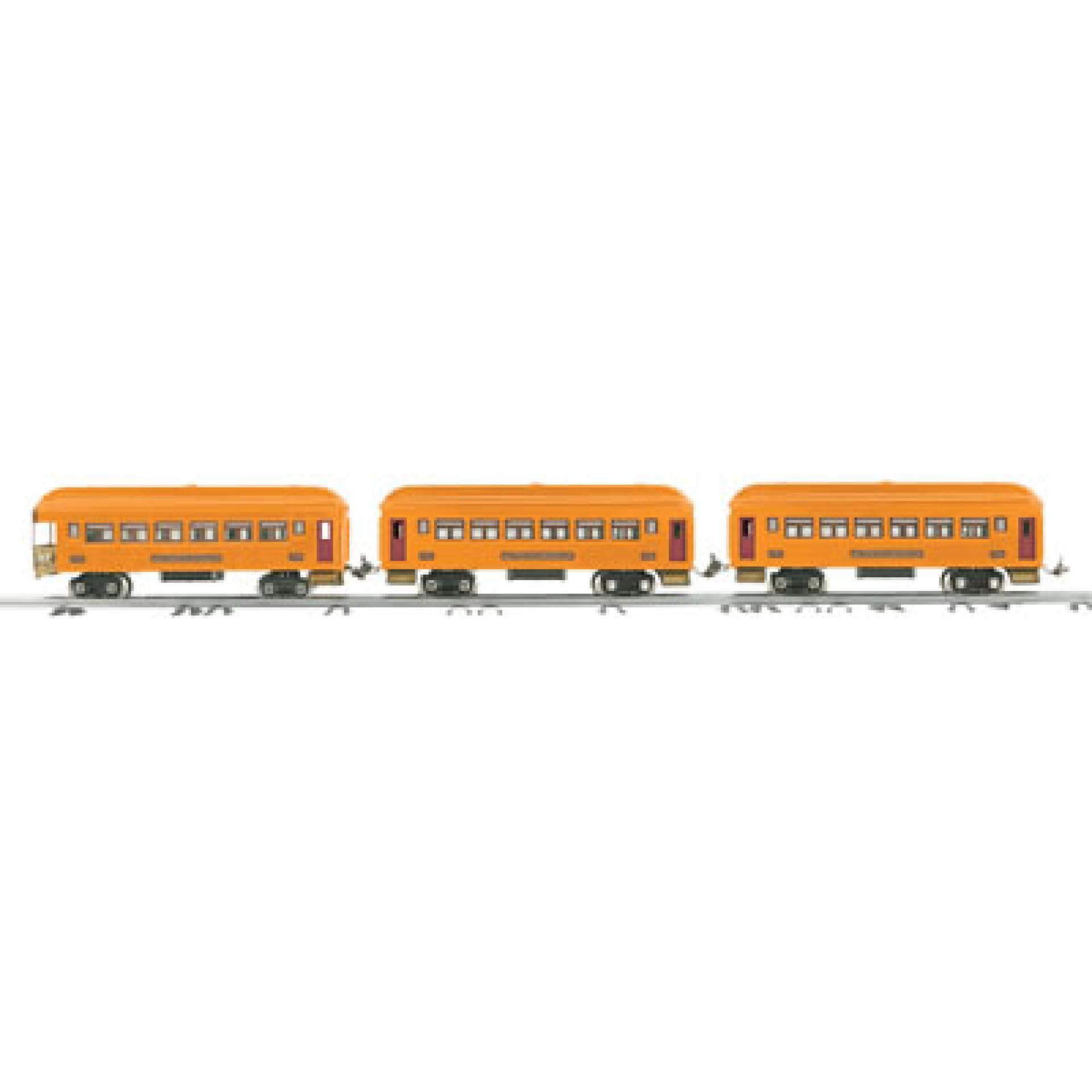 MTH 10-8015 Orange 3-Car 710 Series Passenger Set | East Main Trains