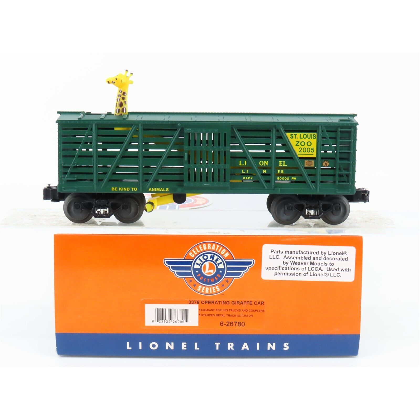 Lionel 6-26780 Giraffe Car #3376 | East Main Trains
