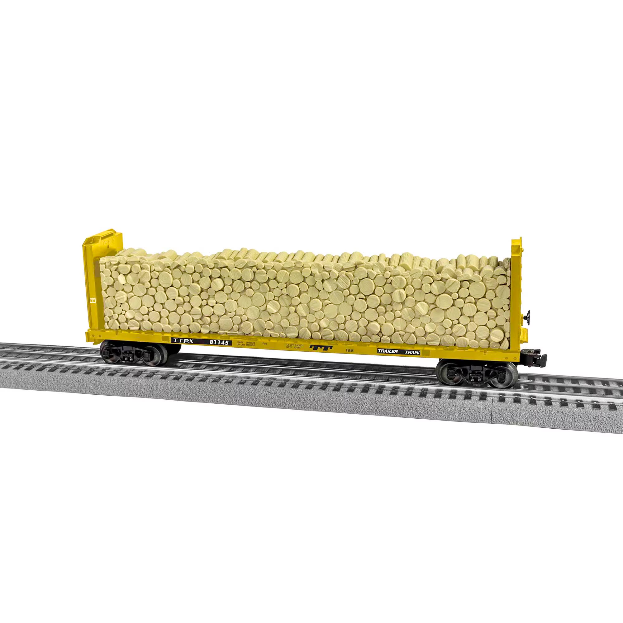 Lionel 2043124 Trailer Train Standard O Bulkhead Flatcar #81145 | East ...