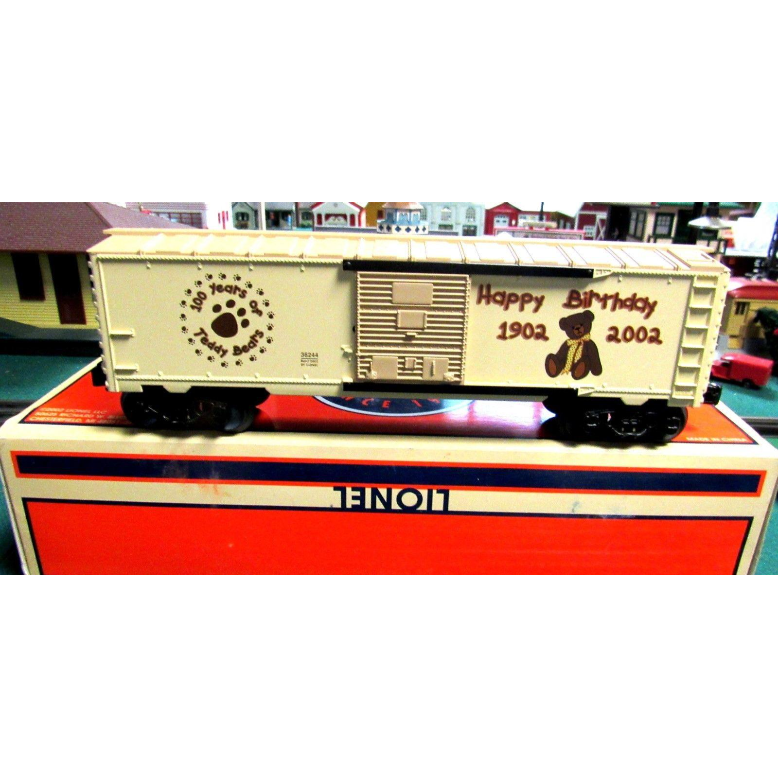 Lionel 6-36244 Teddy Bear Centennial Boxcar | East Main Trains