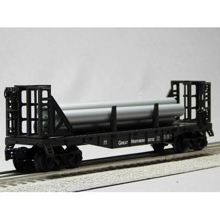 Lionel 2428020 G Northern Flatcar/Bulkhead Pipe Load | East Main Trains