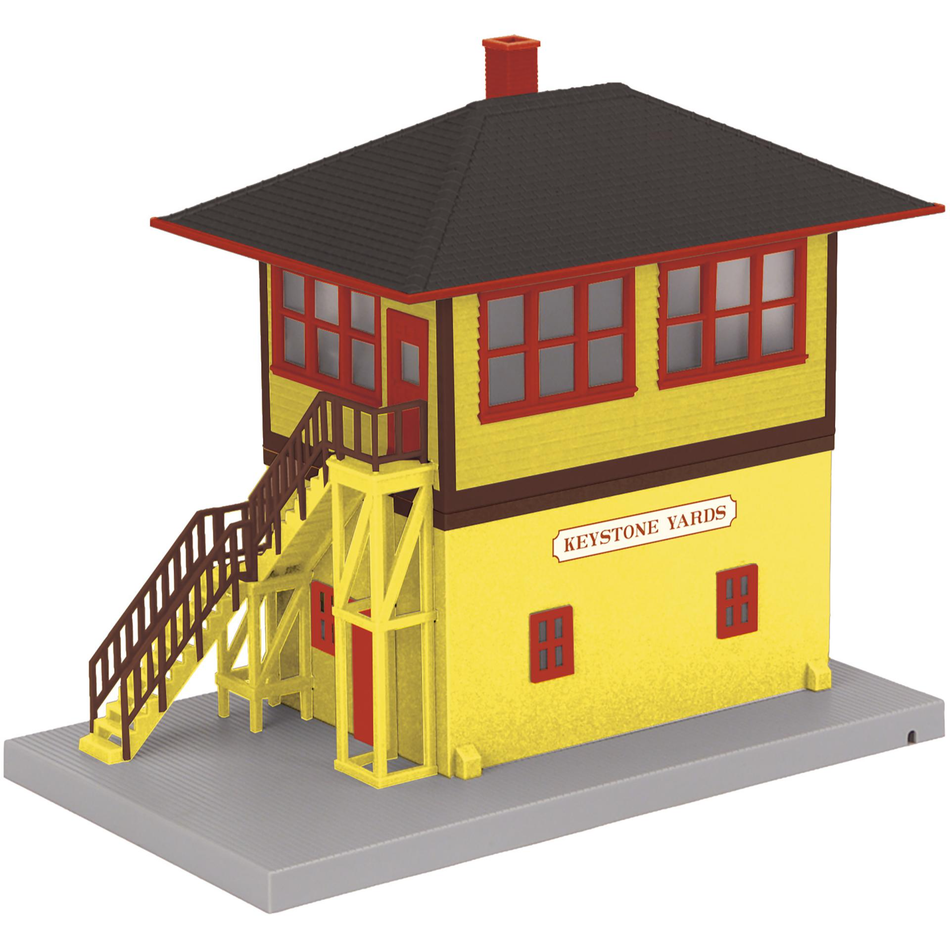 MTH 30-90674 Keystone Yards RailKing Switch Tower | East Main Trains