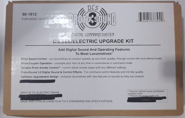 MTH 50-1912 Proto-Sound 3.0 Diesel Loco Upgrade Kit | East Main Trains