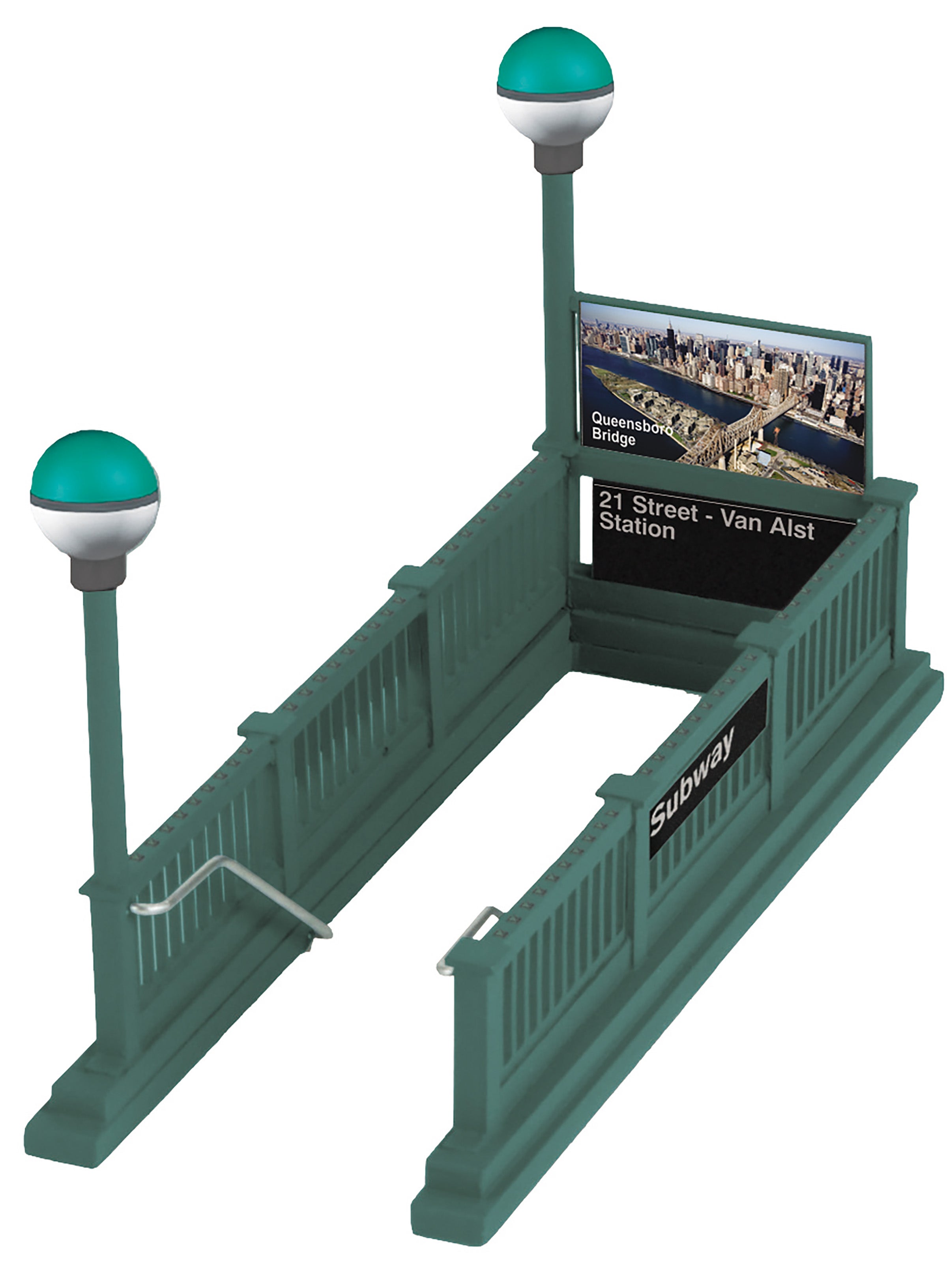 MTH 30-90664 Subway Ent-21st St-Van Alst Station | East Main Trains