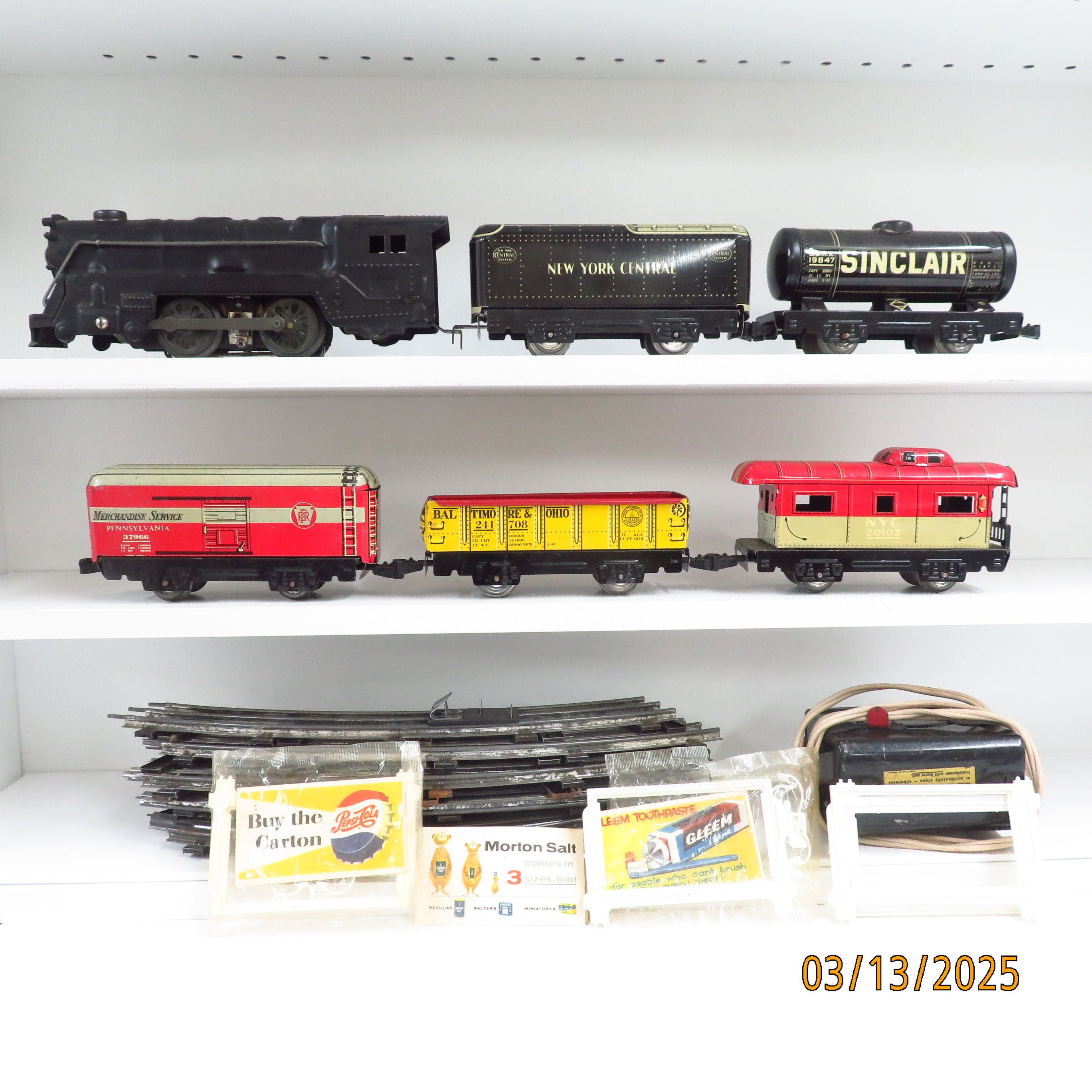 Marx 5950 Stream Line - Steam Type Electric Train/OB | East Main Trains