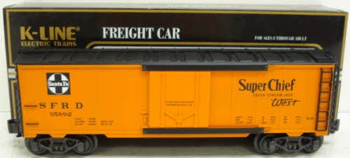 KL K645-1053 ATSF Super Chief Map Reefer Classic | East Main Trains