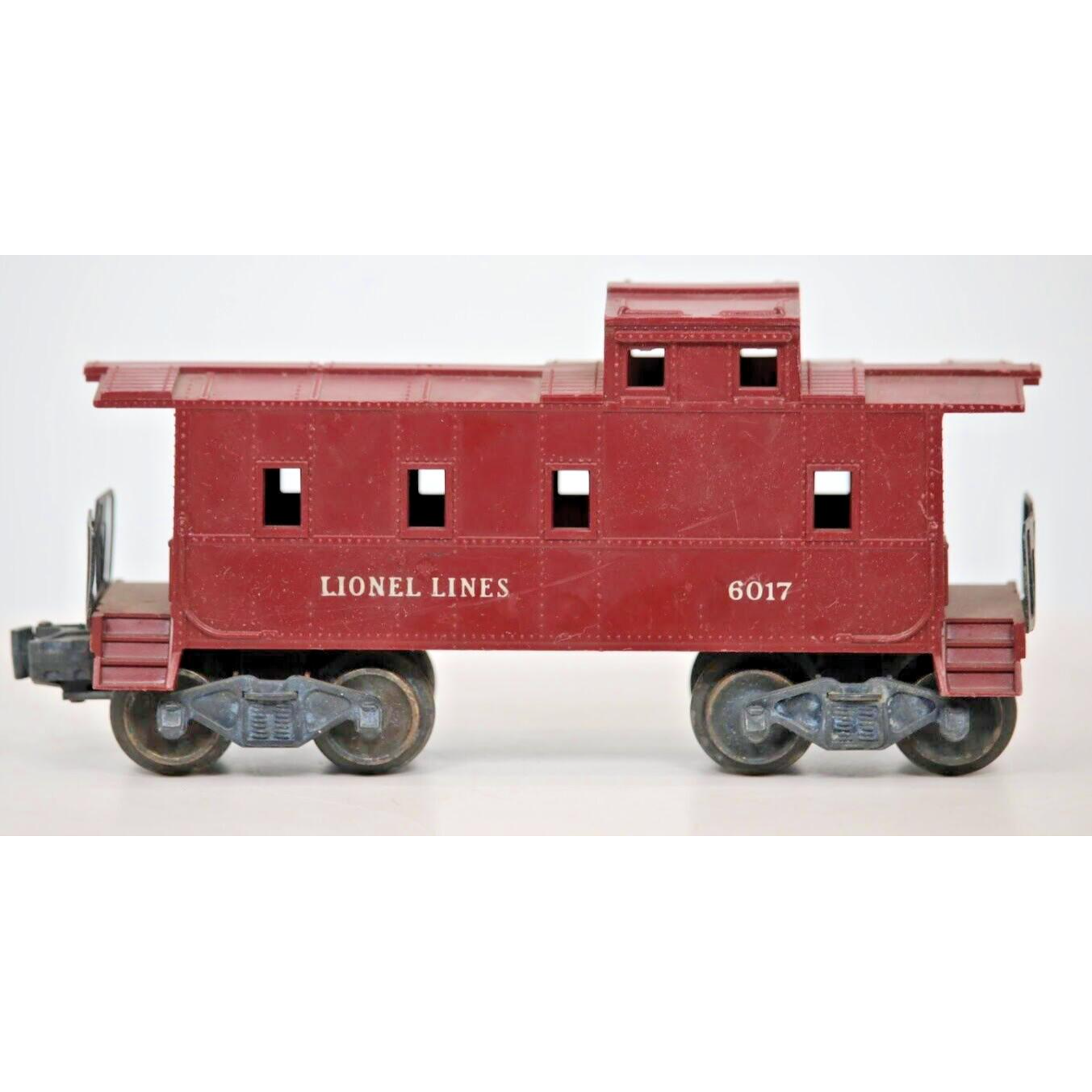 Lionel 6017A O-Gauge Maroon Caboose | East Main Trains