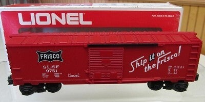 LNL 6-9751 Lionel Frisco Box Car | East Main Trains