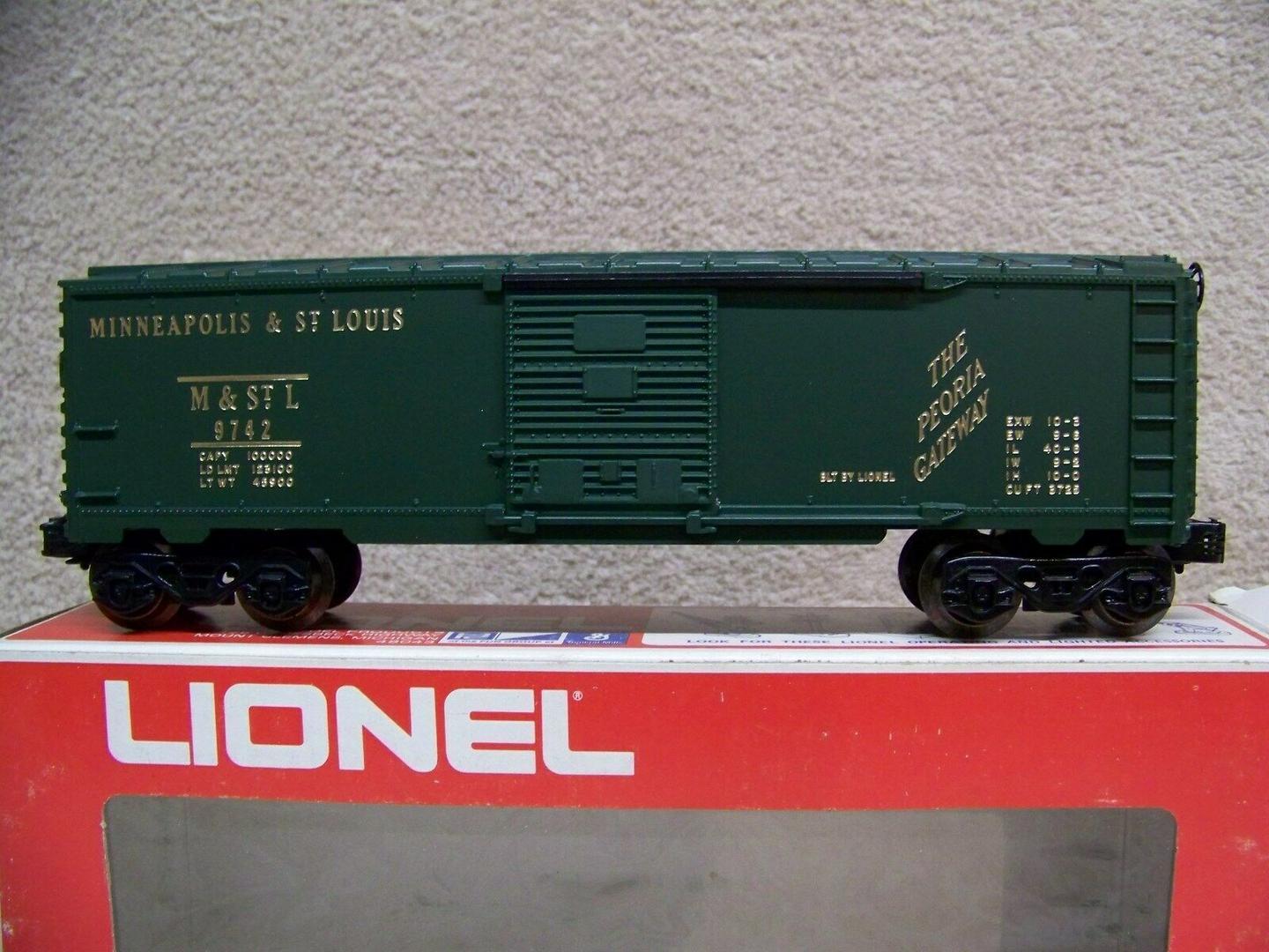 LNL 9742 Lionel Minneapolis & St Louis Boz Car # 9742 | East Main Trains