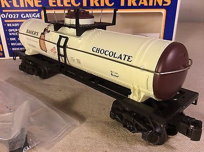 KL K-6332 K-Line O Gauge Bakers Chocolate Tank Car | East Main Trains