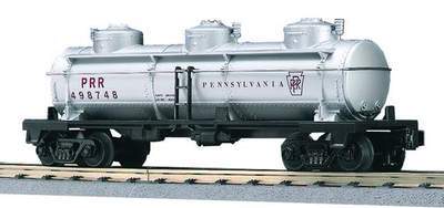 MTH 30-7319 O Gauge RailKing 3-Dome Tank Car - PRR | East Main Trains
