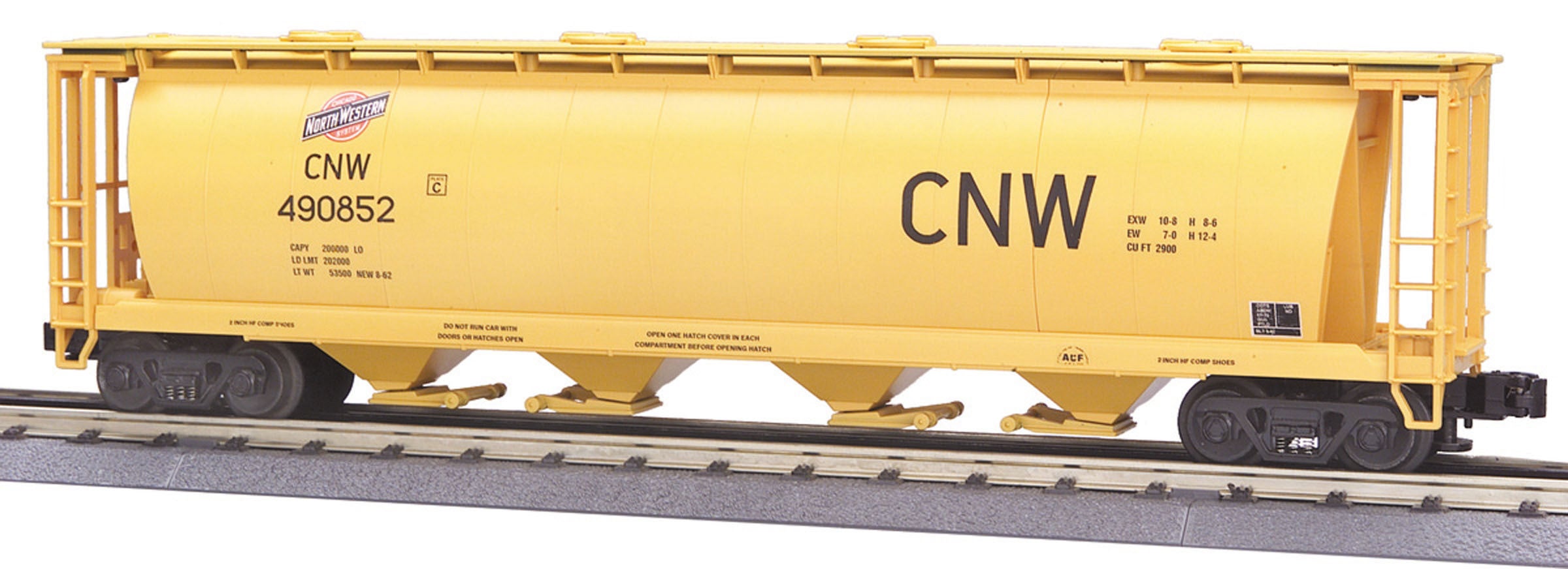 MTH 30-7541 4-Bay Cylindrical Hopper Car | East Main Trains