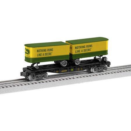 Lionel 1928350 John Deere w/ Piggyback Trailers | East Main Trains