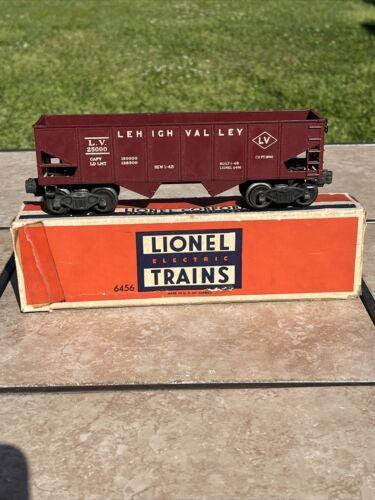 Lionel 6456 LV 25000 Black 2-Bay Hopper Car w/OB | East Main Trains